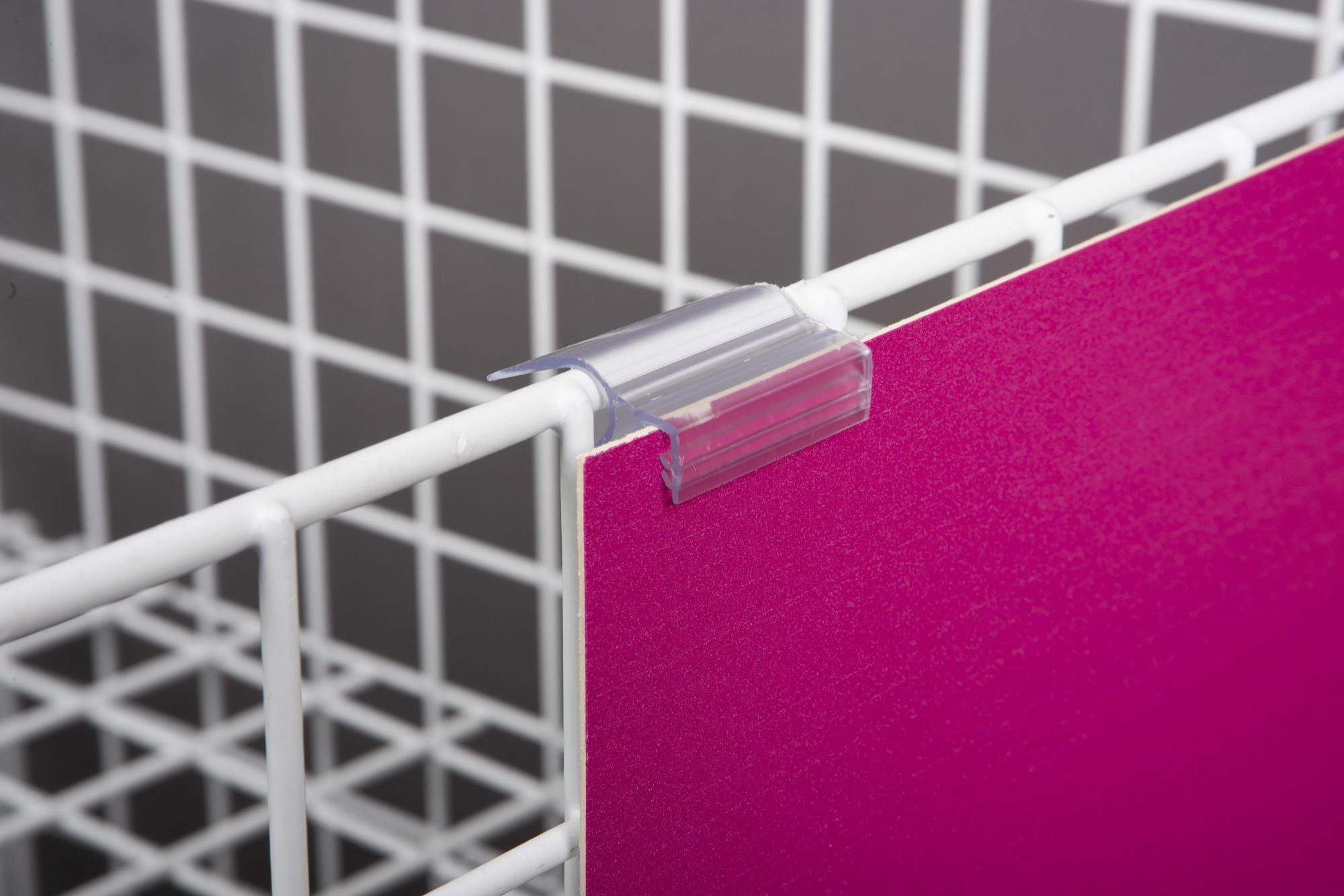 WIRE BASKET SIGN HOLDERS WITH FLEXI HINGE - Pop Display | Print ...